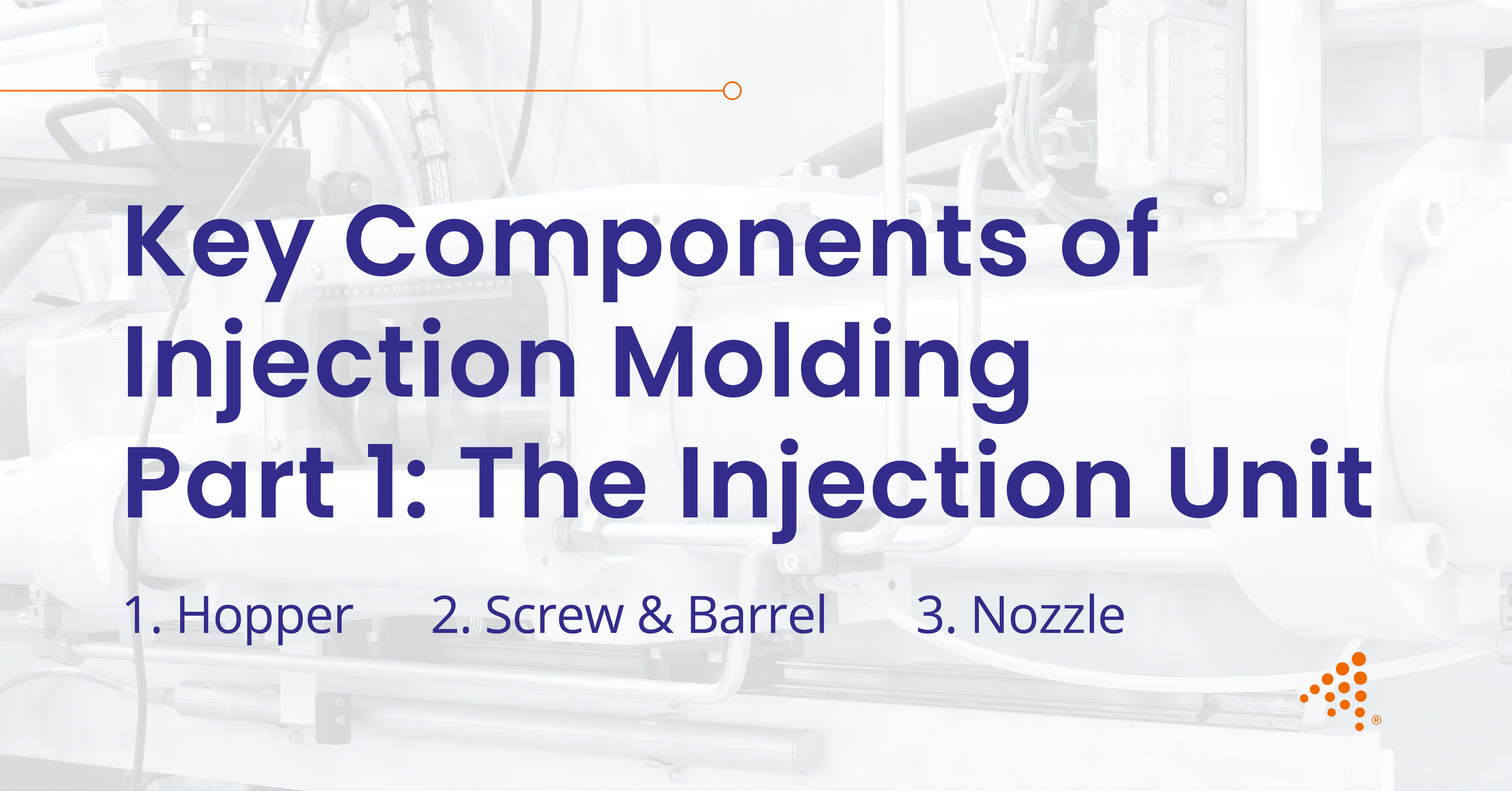 Key Components of Injection Molding Part 1: Injection Unit